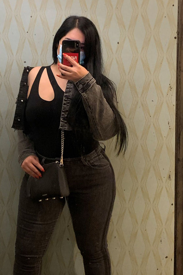 LELY BODYSUIT – BLACK + MOON