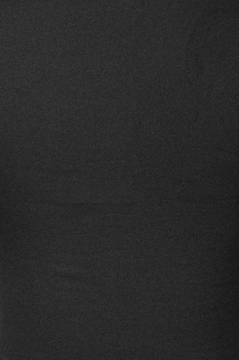 YVETTE LONG SLEEVE OFF SHOULDER MINI DRESS – BLACK + MOON